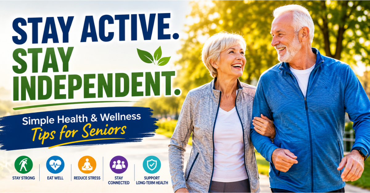 How Seniors Can Stay Active, Strong, and Independent - Elite Health ...