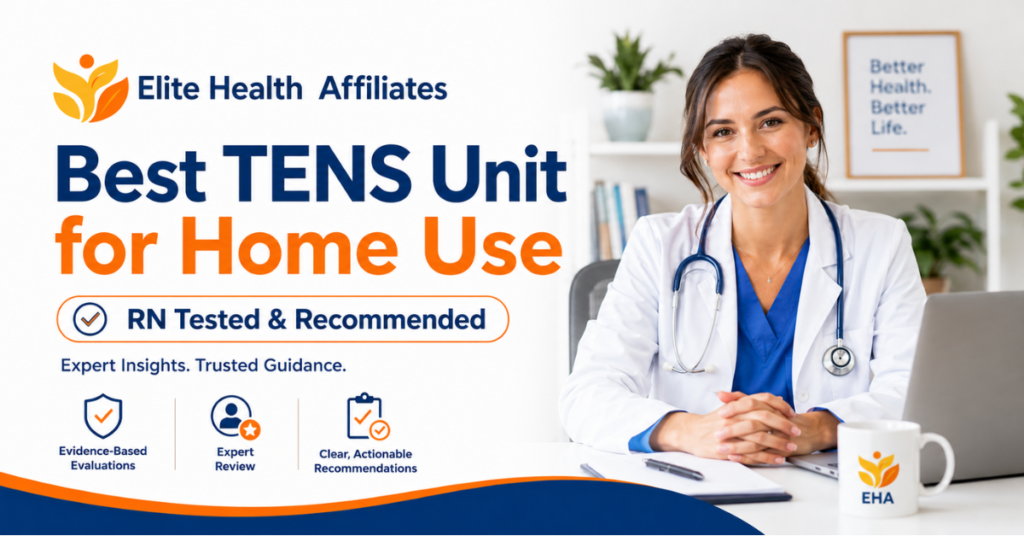 Best TENS Unit for Home Use: RN Tested & Recommended - Elite Health ...